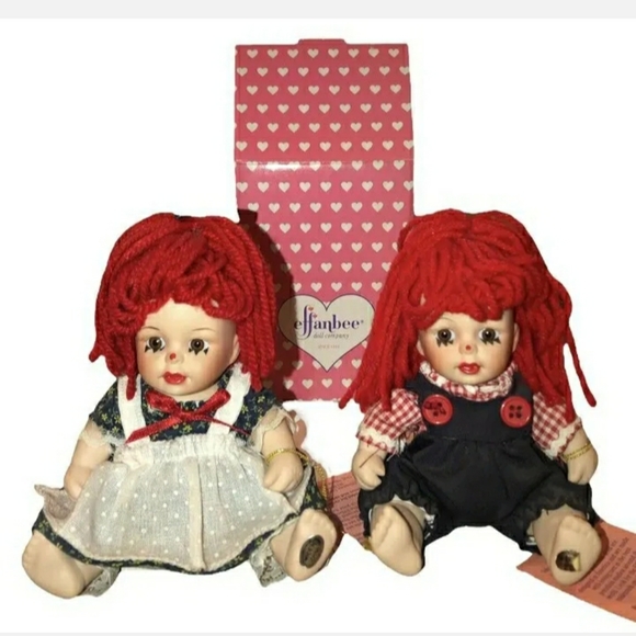 Effanbee | Other | Effanbee Betsy Bows Billy Buttons Raggedy Ann Andy ...